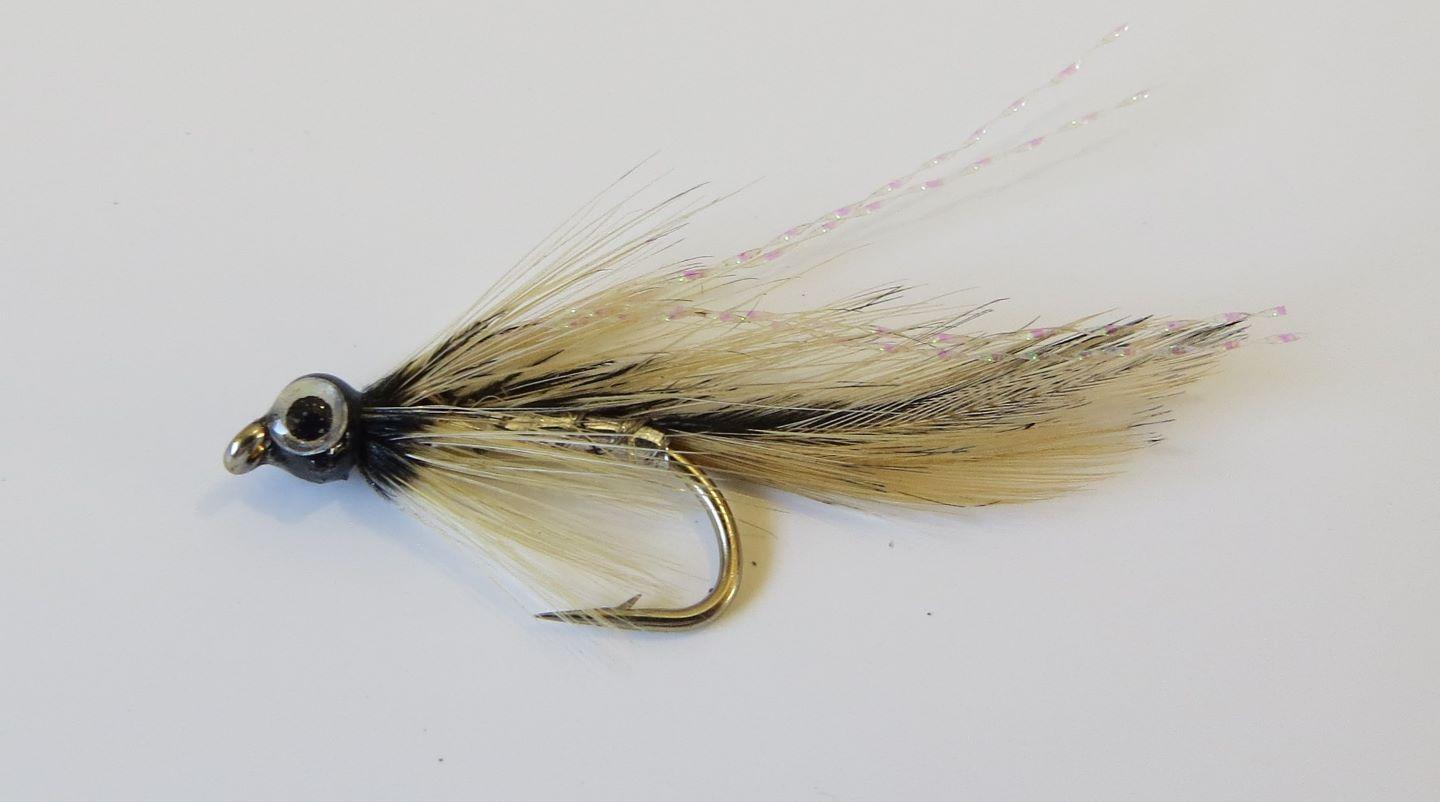 Ginger Mick Short Shank Jigging Smelt Fly - Feathergirl
