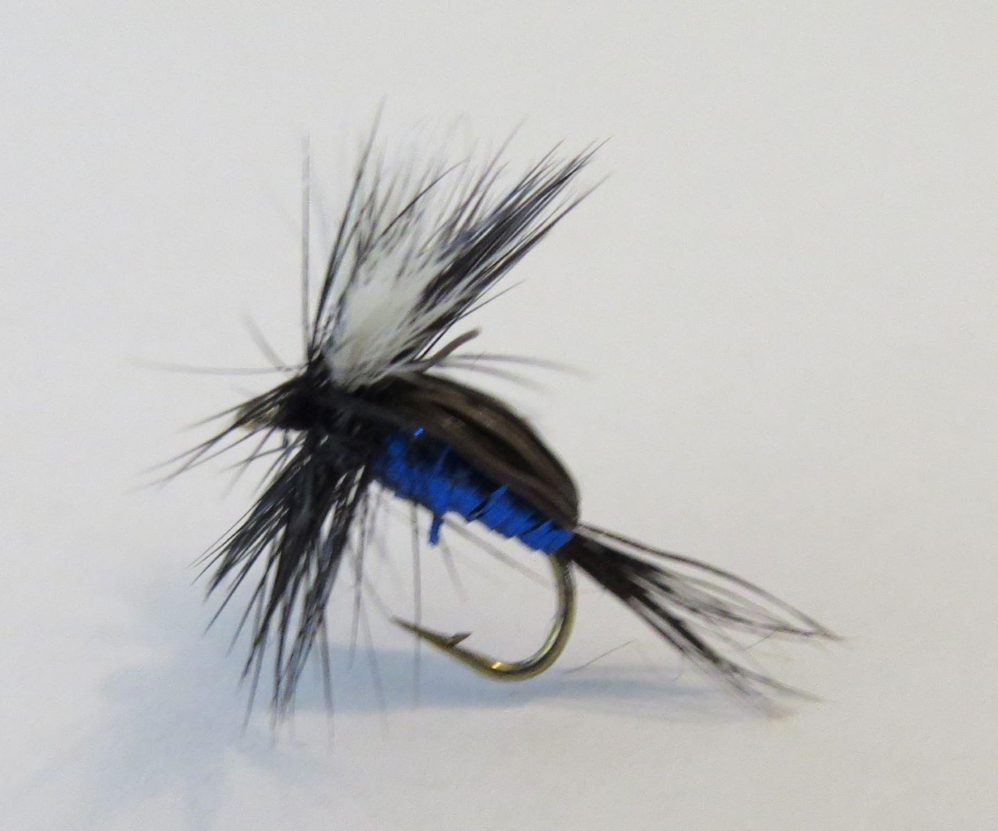 Blue Blowfly Dry Fly - Feathergirl