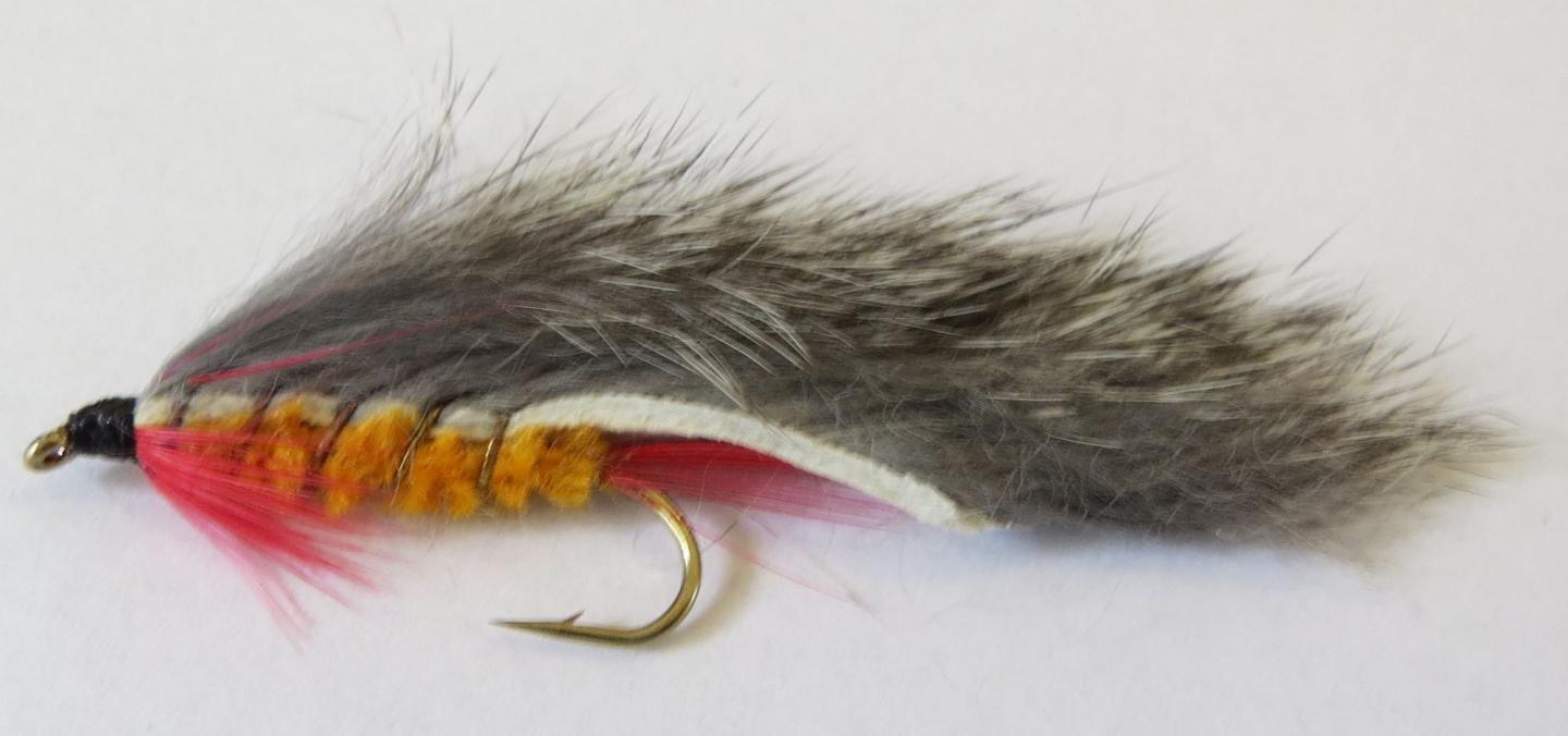 Orange Rabbit Streamer Fly - Feathergirl
